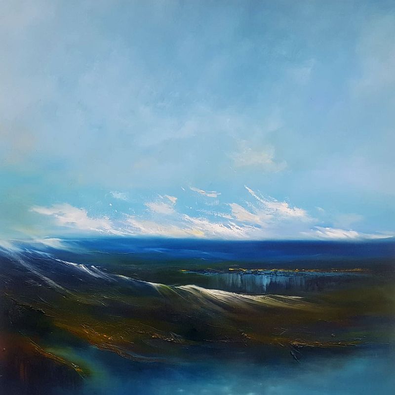 Paul Ryan artist Irish art abstract contemporary modern oil